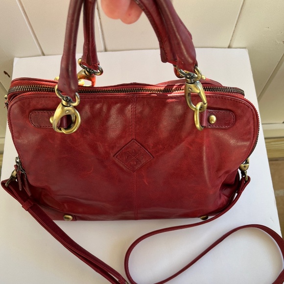 JLP Melbourne | Bags | Jlp Melbourne Australian Leather Red Emile ...